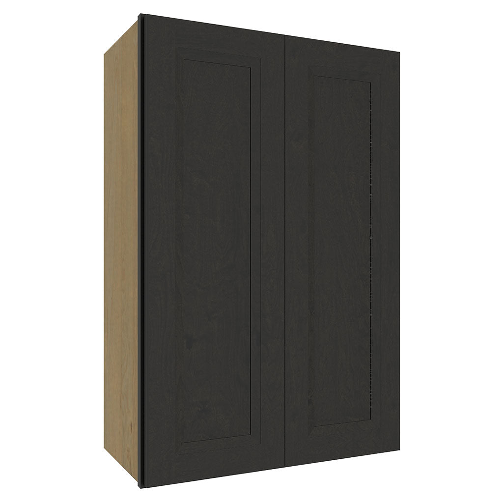 Onyx Cobblestone Wall Cabinets - 24"W X 36"H X 12"D Wall - W2436 – Cabinet Craze